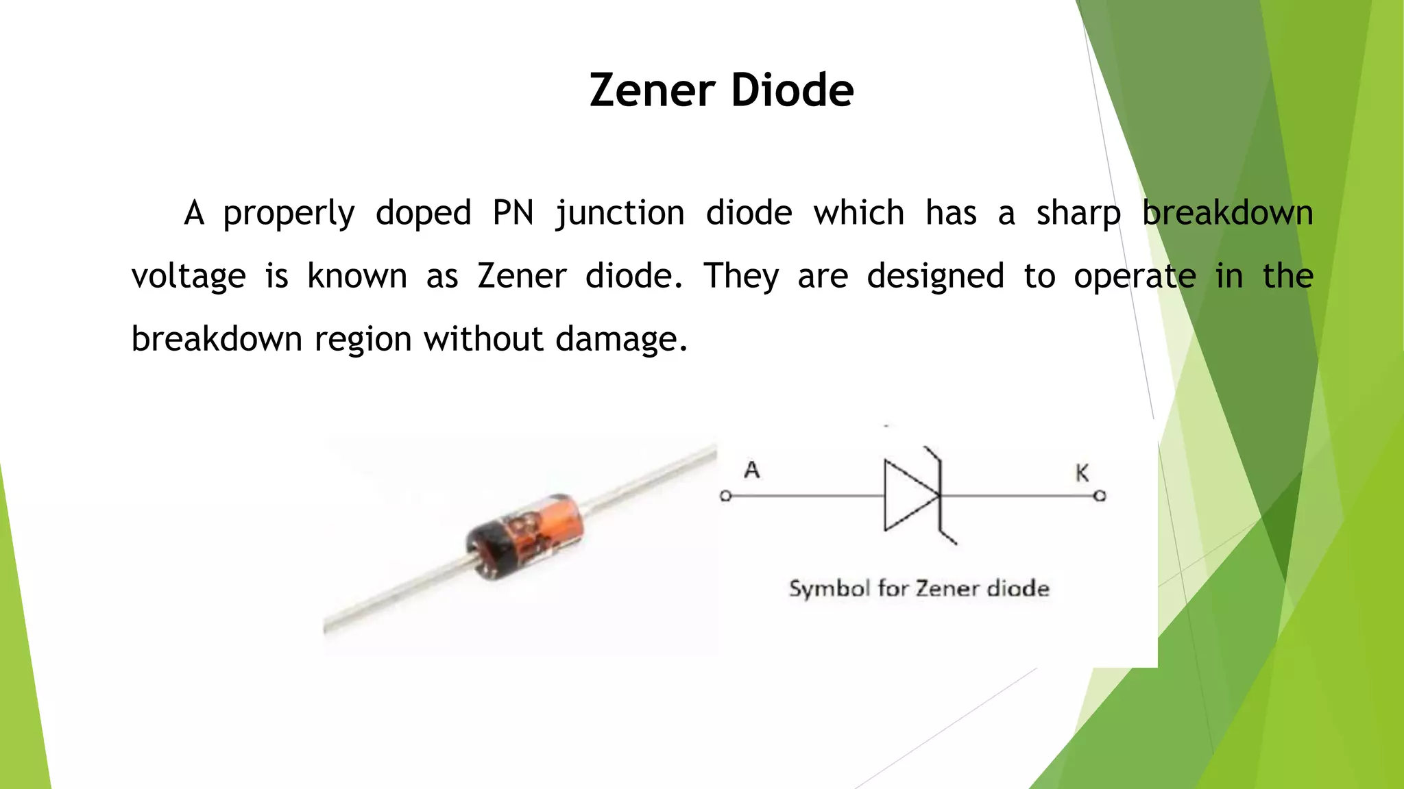 Zener diode | PPT