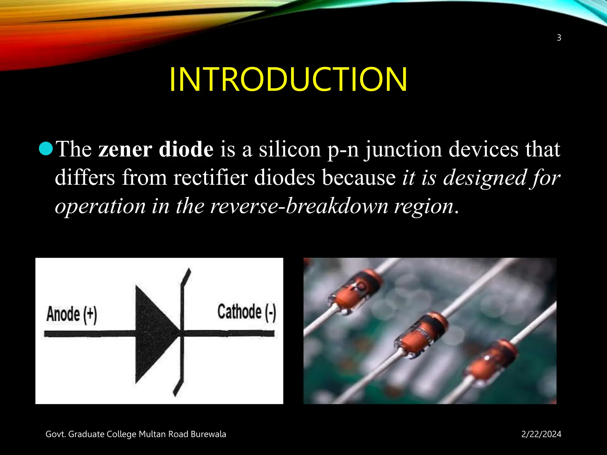 zenerdiodeandasvoltageregulator-180509190244.pptx