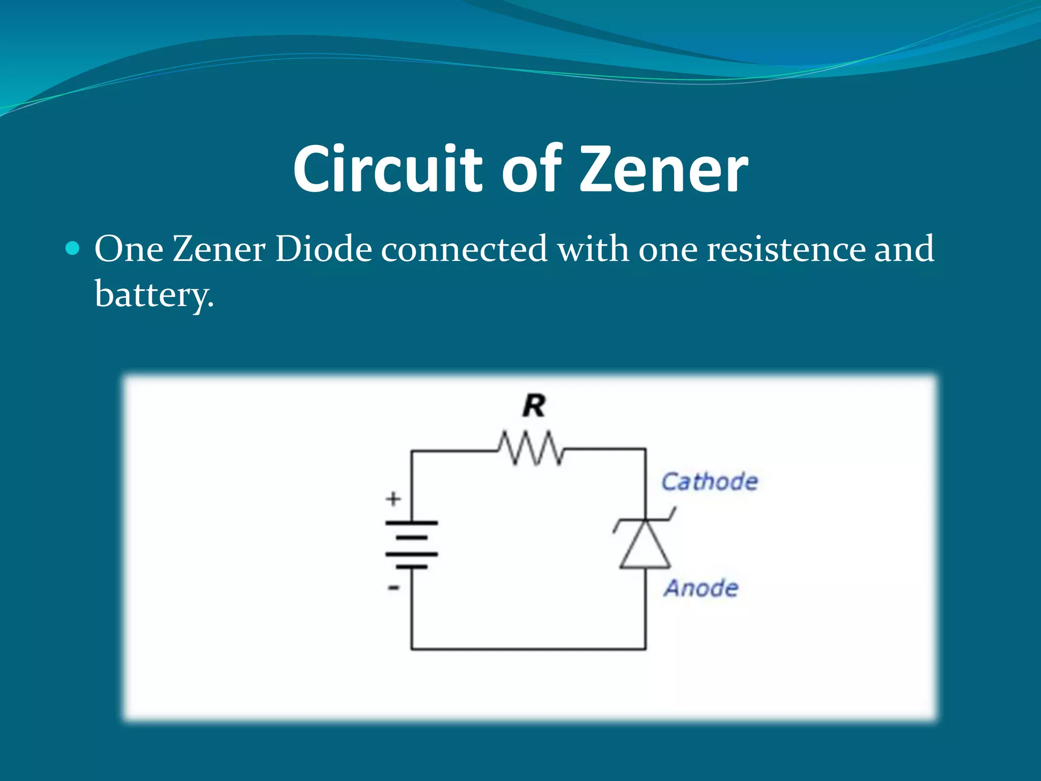 Zener Diode-As Voltage Regulator | PPTX