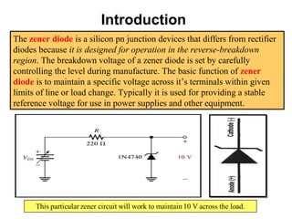 Zener diodes | PPT