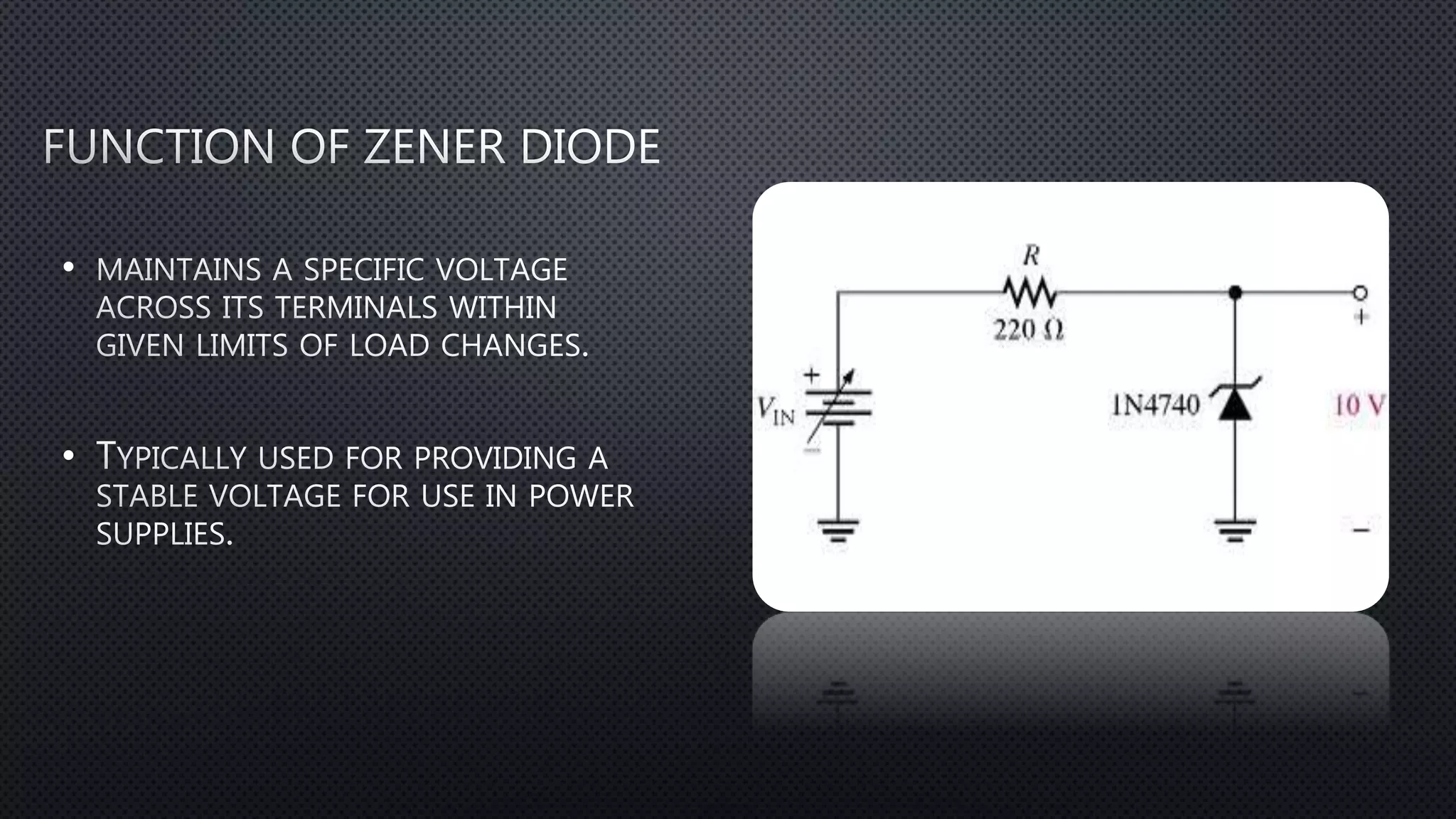 Zener diode pptx | PPT