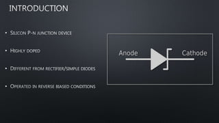Zener diode pptx | PPTX