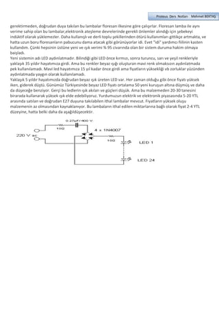 Zener Diyor Uygulamalari Proteus | PDF