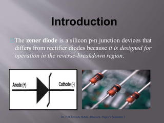 Zener voltage regulator | PPTX