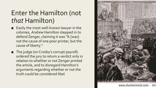 The Trail of John Peter Zenger | PPT