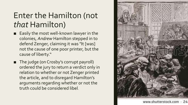 The Trail of John Peter Zenger | PPT