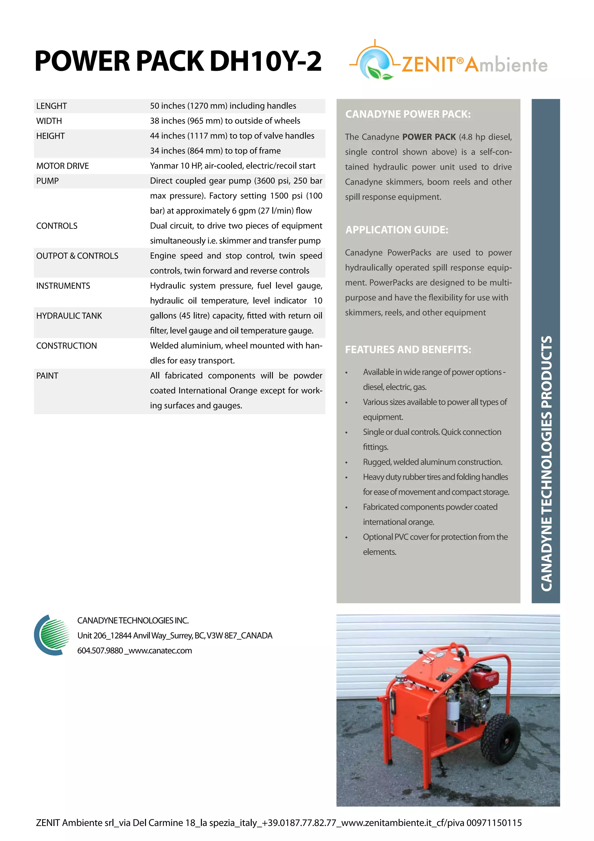 Zenit ambiente cat. gen. schede tecniche | PDF