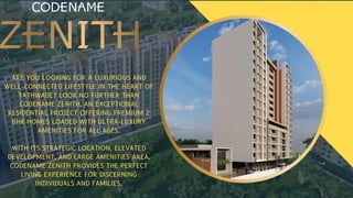 Discover Luxury Living at Zenith Tathwade: Premium 2 BHK Homes with Unmatched Amenities | PPT