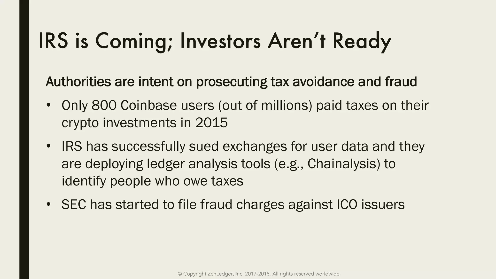 ZenLedger.io Early Seed Deck | PDF