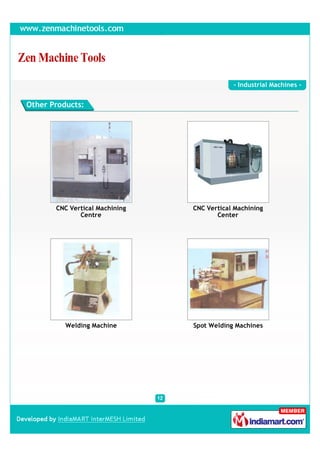 Zen Machine Tools, Chennai, Industrial Machines | PDF