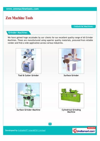 Zen Machine Tools, Chennai, Industrial Machines | PDF | Woodworking ...