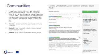Zenodo - The catch-all repository | PPTX