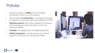 Zenodo - The catch-all repository | PPTX