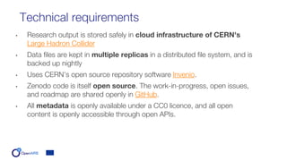Zenodo - The catch-all repository | PPTX