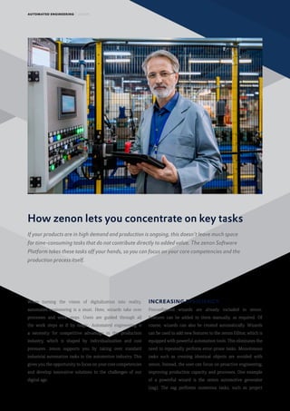 Automated engineering with zenon | PDF