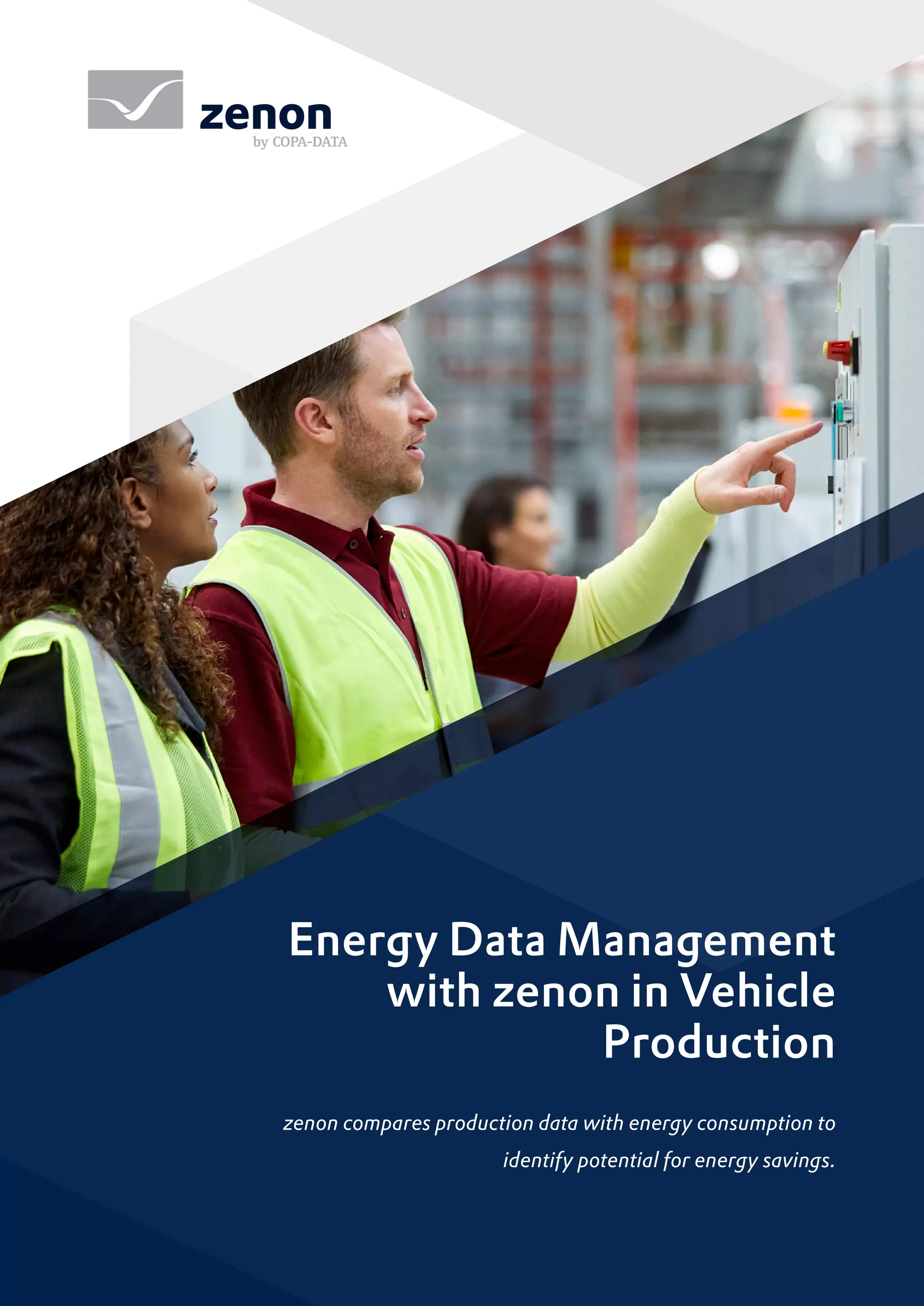 Energy Data Management with zenon in Vehicle Production | PDF