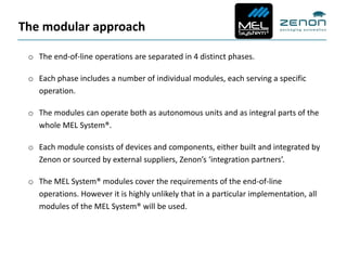 Zenon mel system | PDF | Manufacturing Industry | Industries