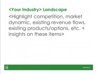 Zenpayroll Gusto Pitch Deck | PDF