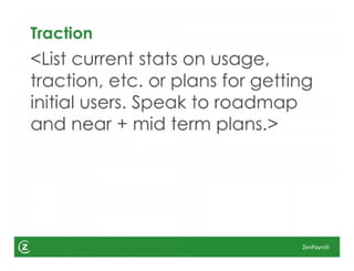 Zenpayroll Gusto Pitch Deck | PDF