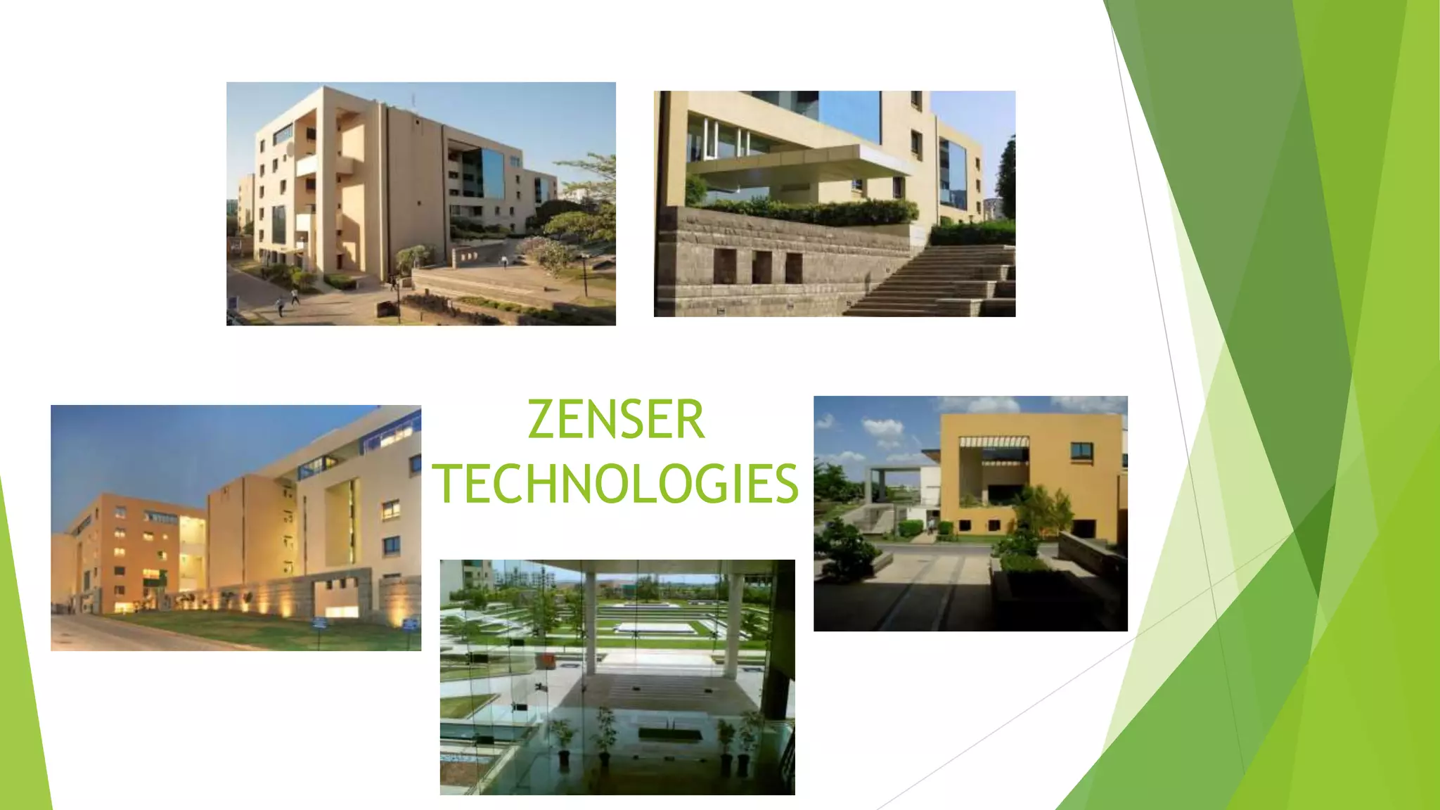 Zenser technologies LANDSCAPE STUDY | PPTX