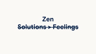 Zen & Startup Management | PPT