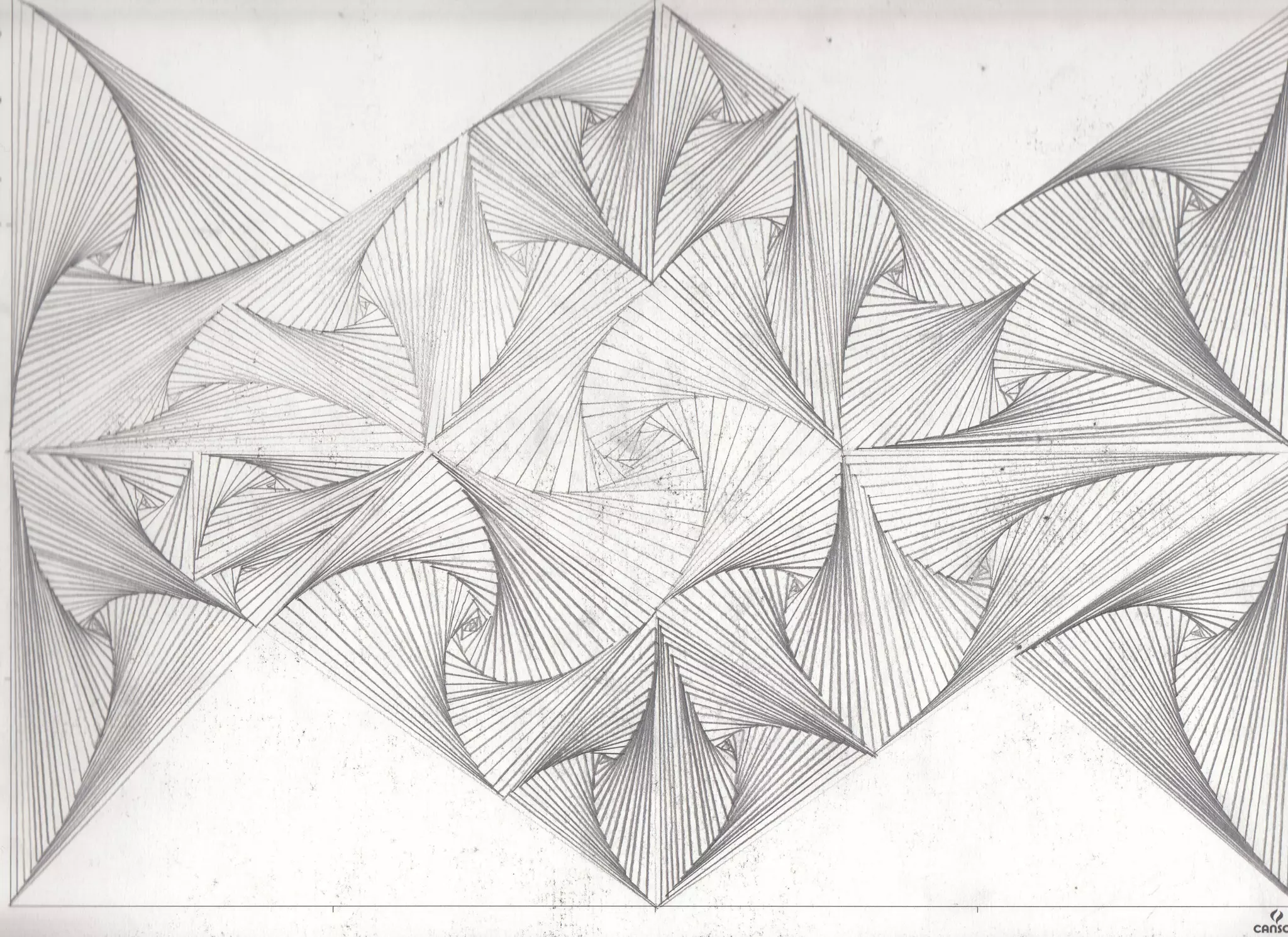 Zentangle optical illusion | PDF