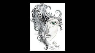 Zentangle portraits | PPTX