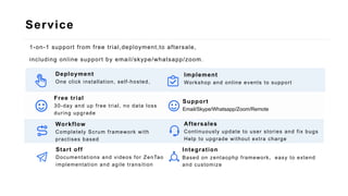 ZenTao introduction(for senior management) 1.0 | PPT