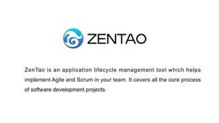 ZenTao introduction(for senior management) 1.0 | PPT