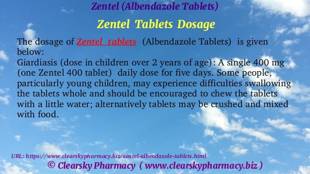 Zentel (Albendazole Tablets) | PDF