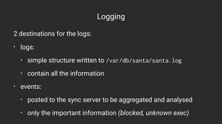 Google Santa In-Depth - a macOS security & logging tool | PPT