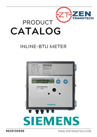 heat/BTU Meter ,Flow Meter, water meters | PDF