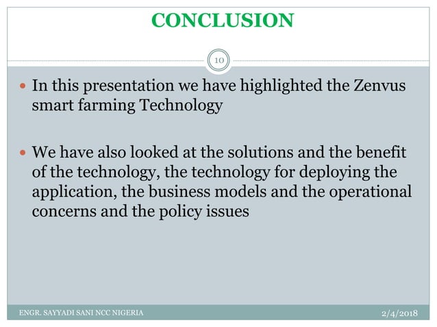 Zenvus smart farm sayyadi | PPT