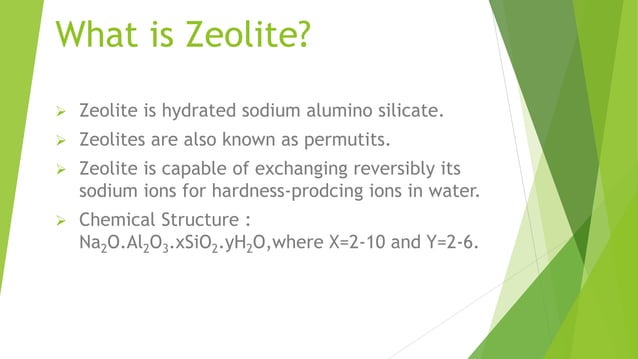 Zeolite Process | PPTX | Chemistry | Science