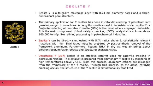 Zeolite and its application.pptx | Chemistry | Science