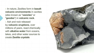ZEOLITES ppt on its importance and its effects | PPT