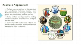 ZEOLITES ppt on its importance and its effects | PDF