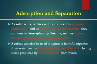 Zeolites1. nanotechnolg and ebvironemnt ppt | PPT