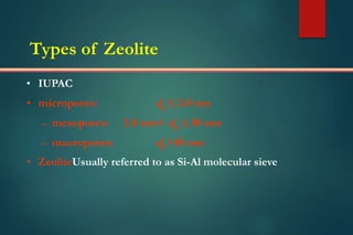 Zeolites1. nanotechnolg and ebvironemnt ppt | PPT