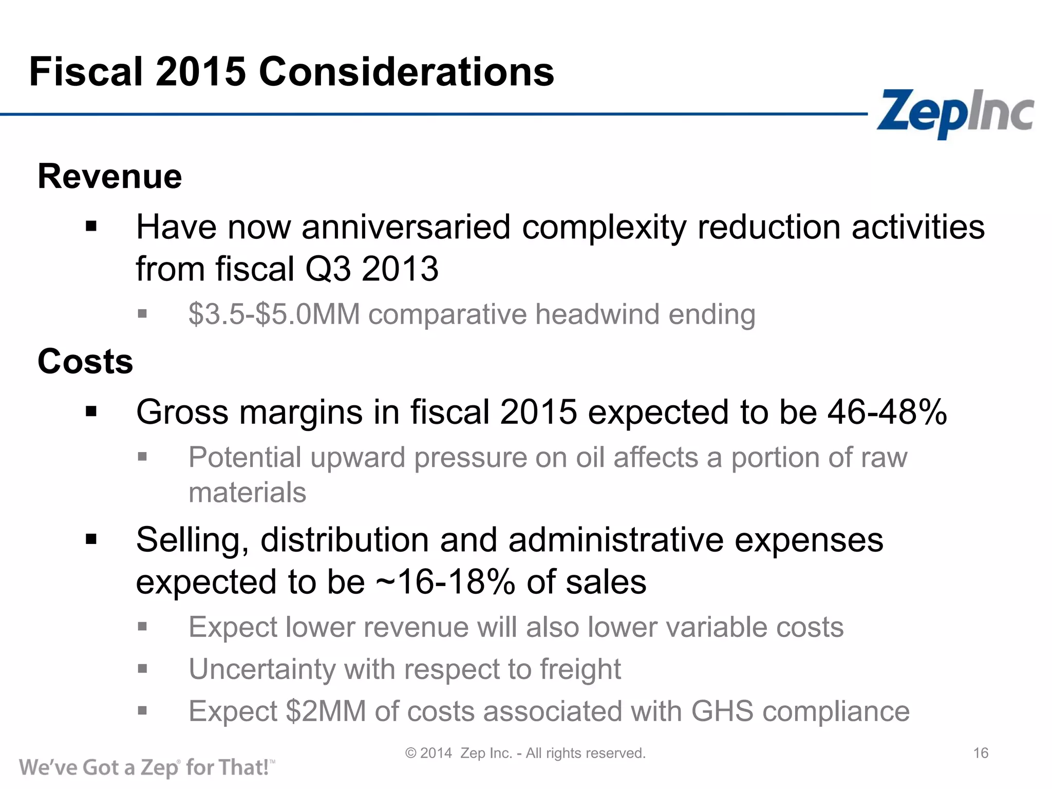 Zep presentation - august 2014 v.7 | PDF