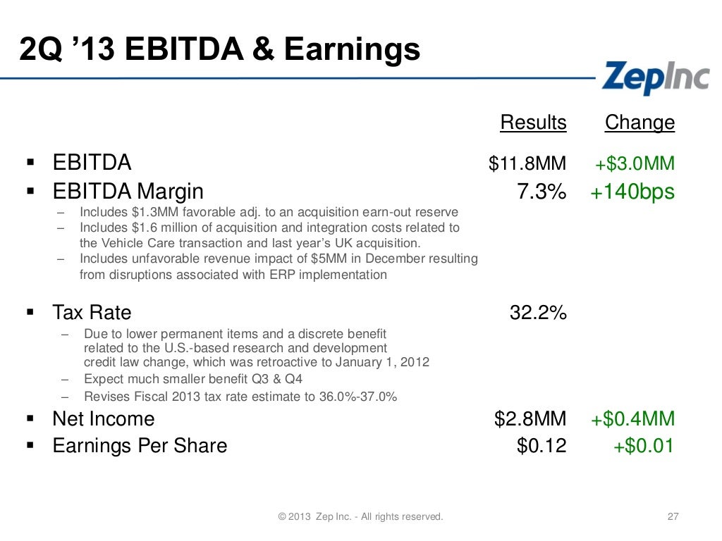 Zep presentation - may 2013