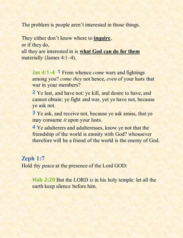 Zeph 1 Relevant Advice from 640 BC | PDF