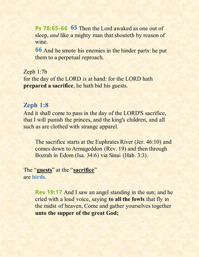 Zeph 1 Relevant Advice from 640 BC | PDF