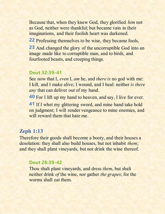 Zeph 1 Relevant Advice from 640 BC | PDF