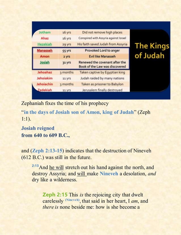 Zeph 1 Relevant Advice from 640 BC | PDF