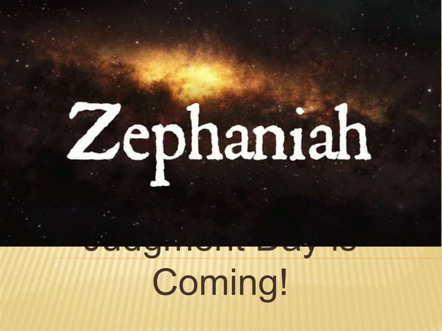 The Book of Zephaniah | PPTX