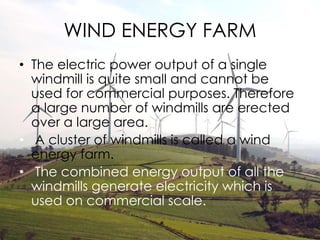 Wind Energy | PPTX | Weather | Science