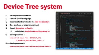 Zephyr RTOS in One Hour | HARDWARIO @ IoT North UK | PPT