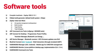 Zephyr RTOS in One Hour | HARDWARIO @ IoT North UK | PPT