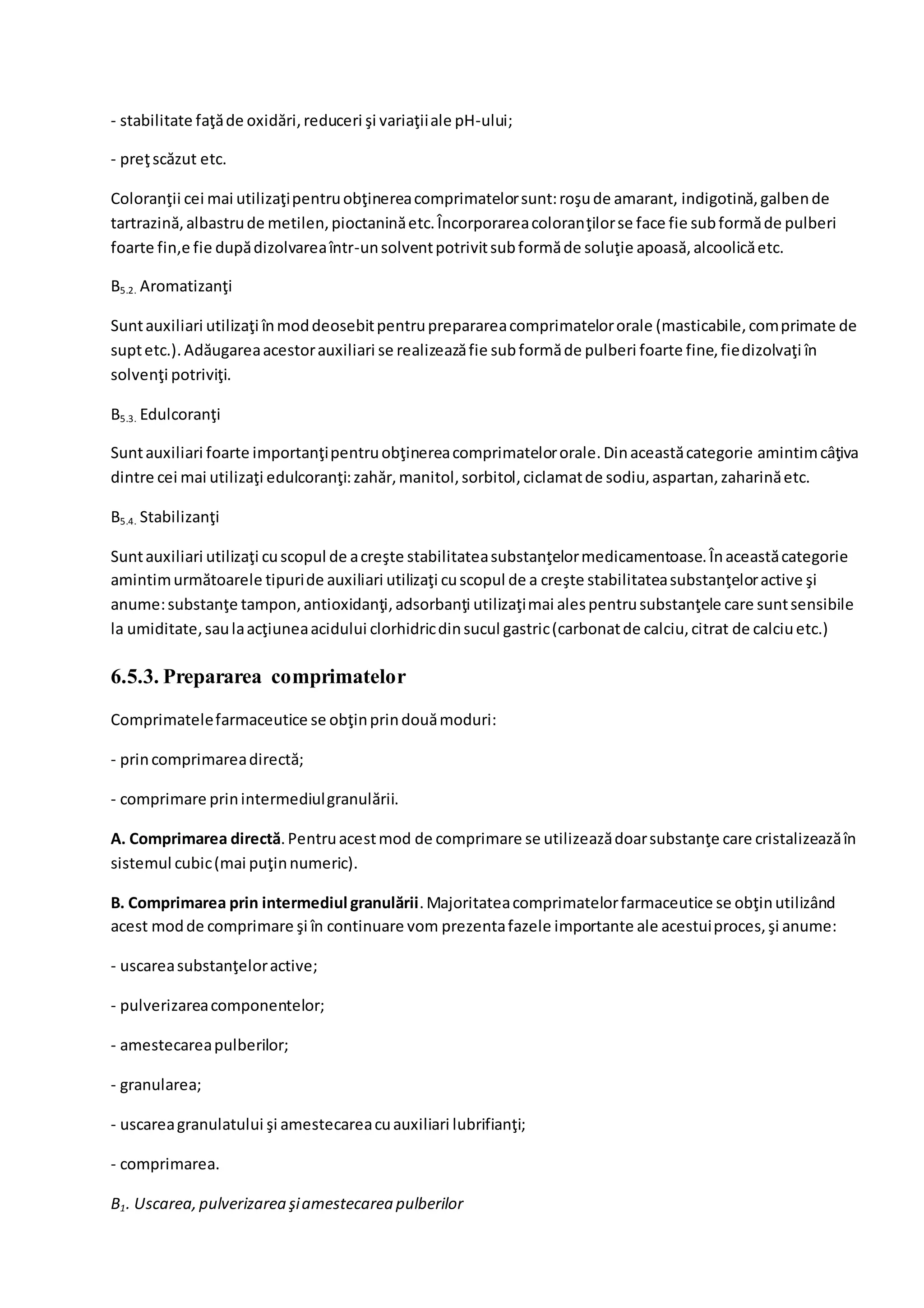 comprimate Efervescente | DOCX